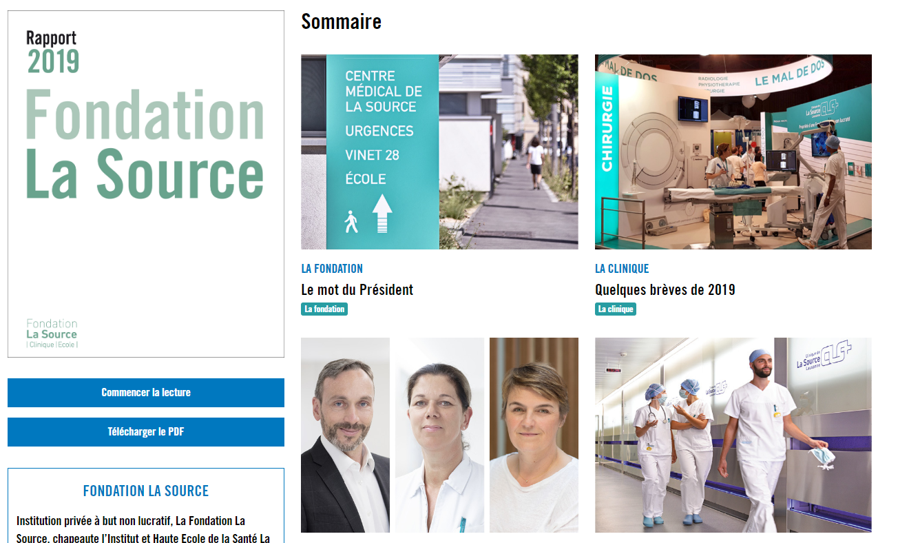 La Fondation | Clinique de La Source